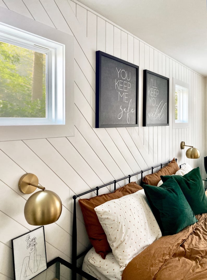 Make a Statement with Unique Shiplap Wall Designs